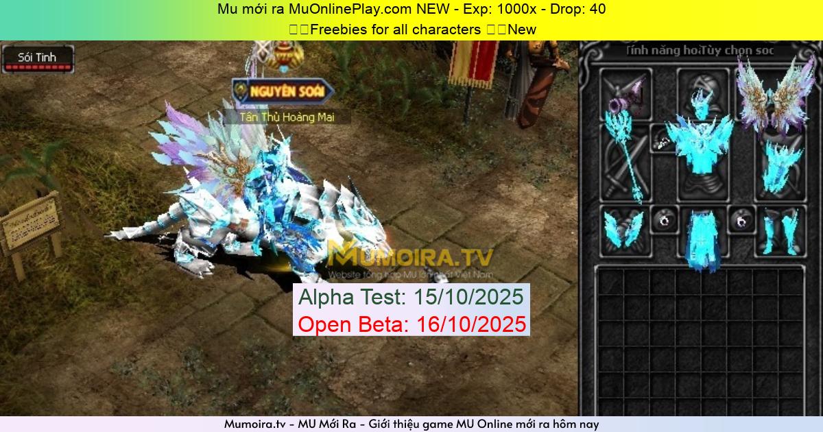MuOnlinePlay.com NEW - Season 7-15 - Exp: 1000x - Drop: 40% - ⭐ ...